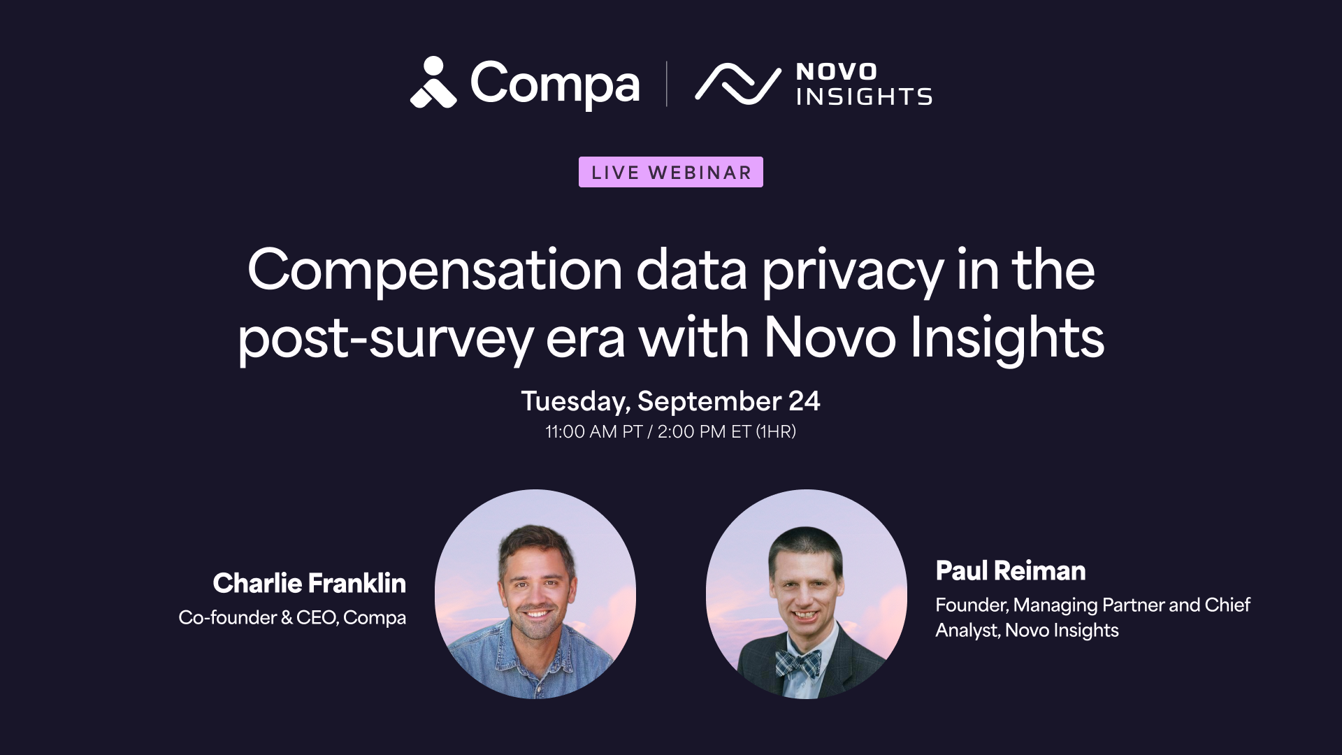 Compensation data privacy in the post-survey era with Novo Insights Paul Reiman